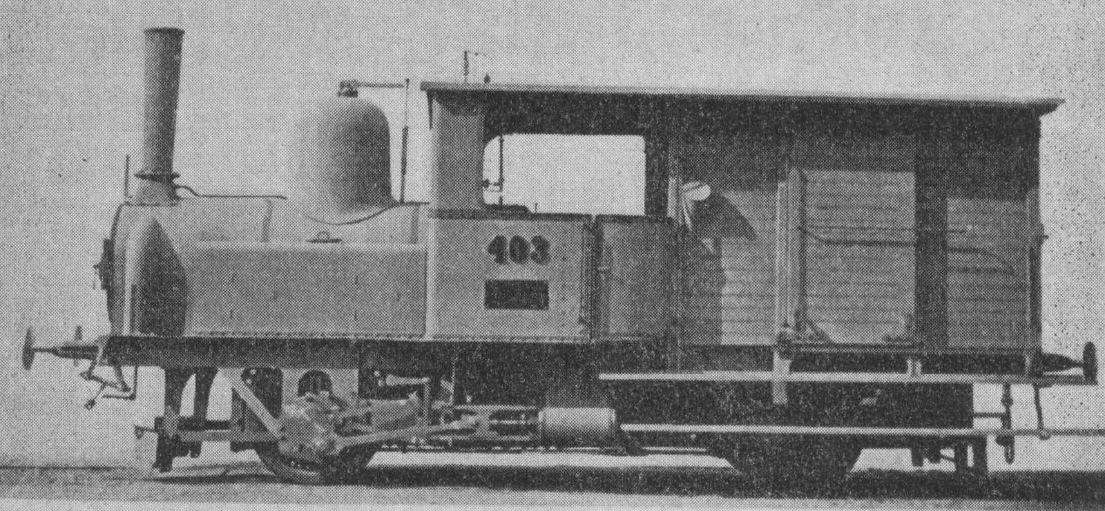 loco-info.com - Austrian North Western Railway series IXb No. 402 to 410